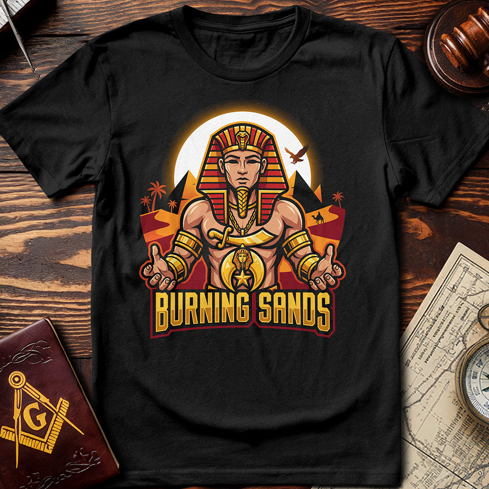 Noble Shriner Burning Sands T-Shirt – Made For Freemasons